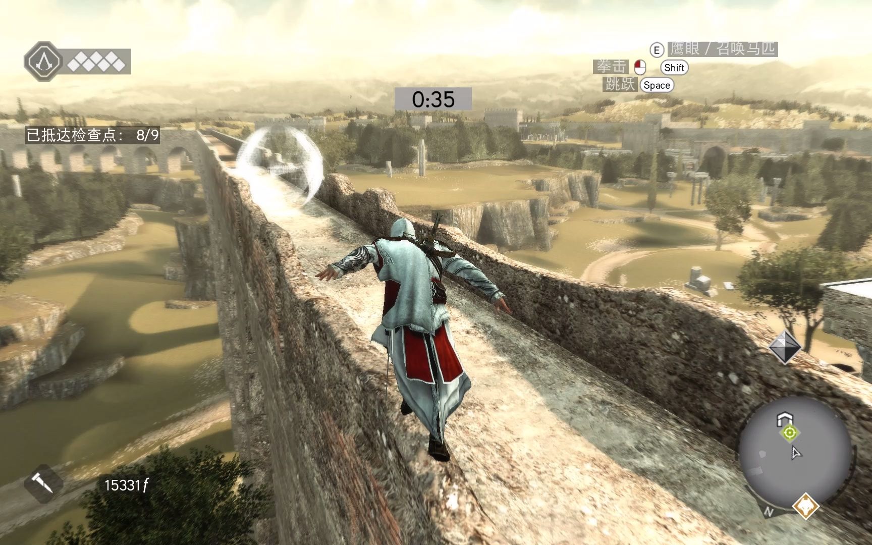 刺客信条兄弟会-支线-小偷任务03-全速前进