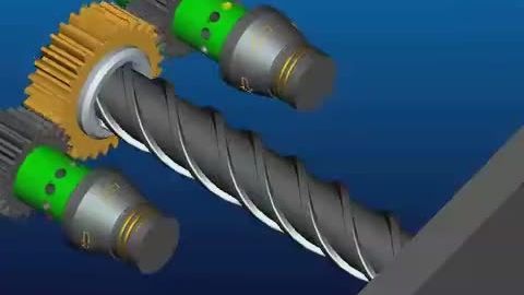 注塑模具技术-来福线模具结构演示