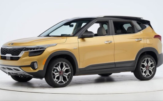 2021 起亚 赛图斯/KX3傲跑 正面25%偏置刚性壁障碰撞测试(驾驶侧) iihs
