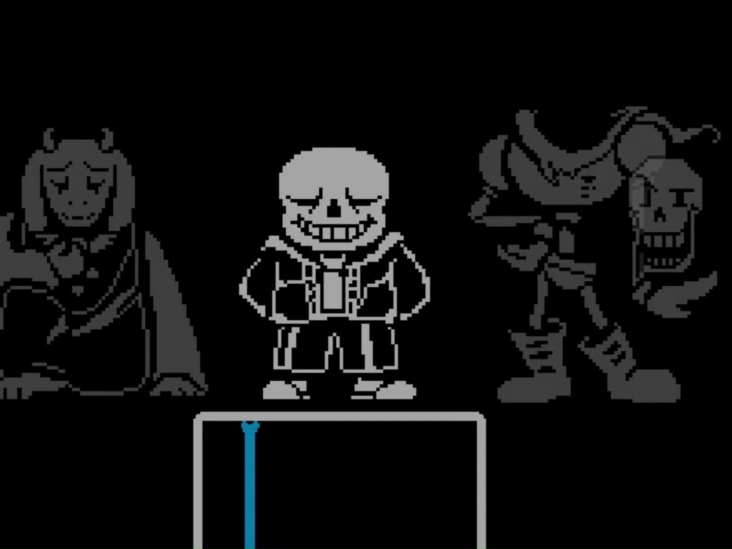 ...王sans pars的困难sans3药通关_哔哩哔哩bilibili_传说之下_游戏实况