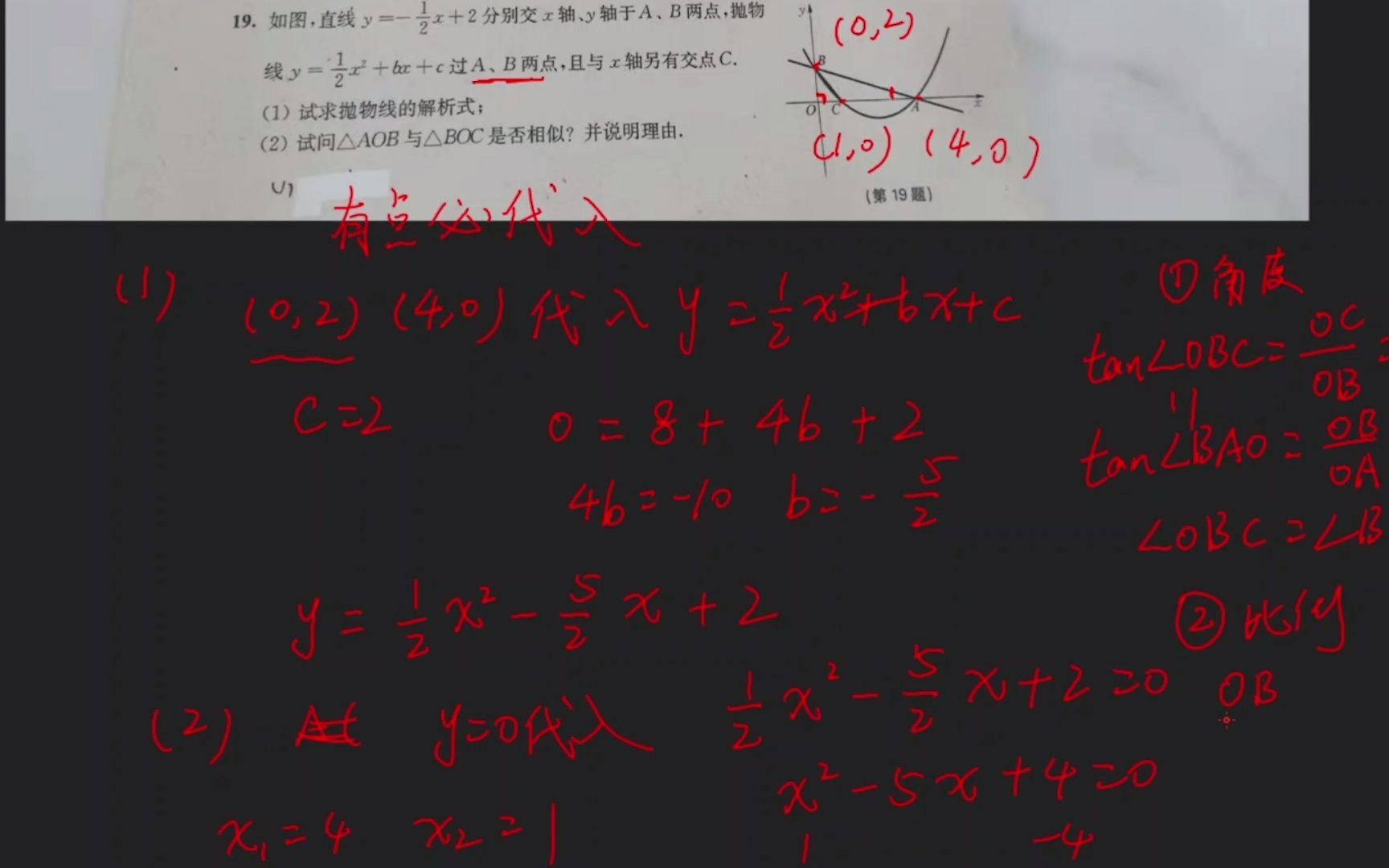 【每日一题】求二次函数解析式的常见题型