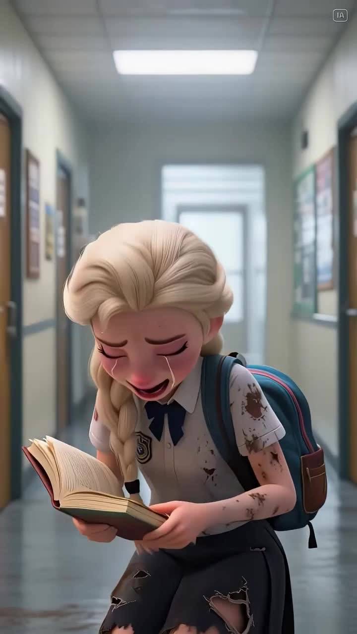 艾莎公主经历无数困难,成功完成了自己的梦想