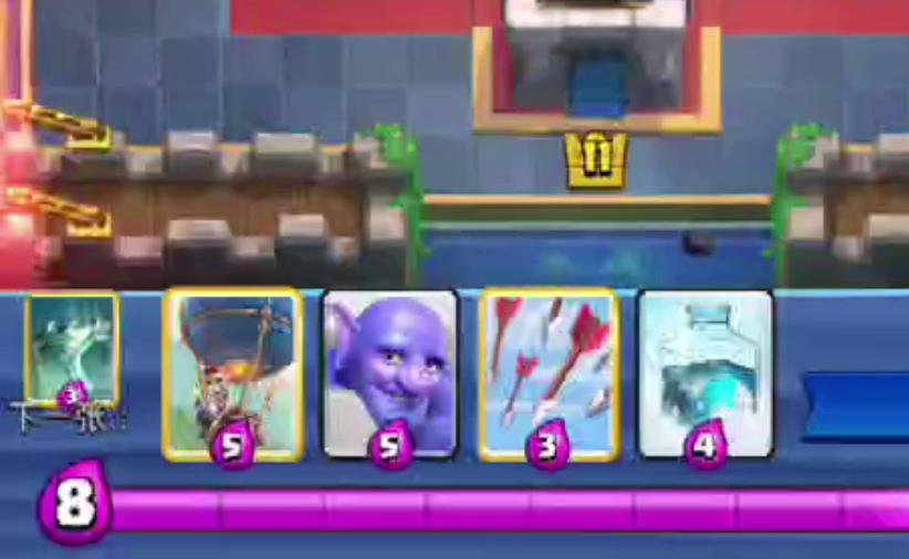 【皇室战争】突然死亡模式卡组推荐,樵夫冰球速战速决