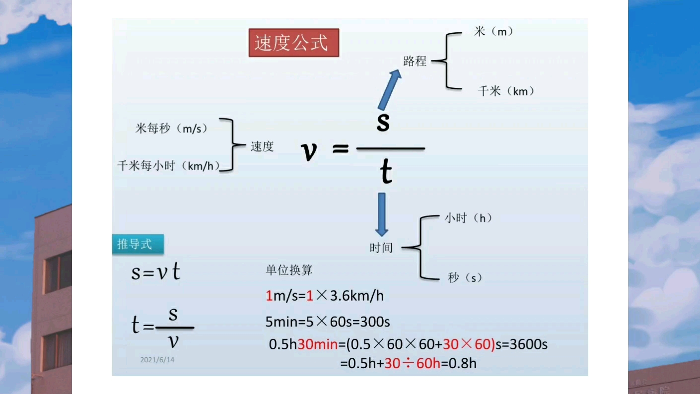 初中物理公式汇总