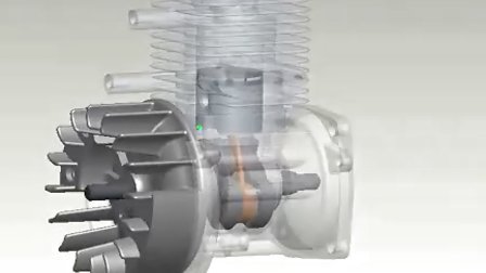 汽油机的PROE机构仿真