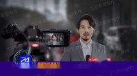简洁大气新闻采访报道字幕模板.mov