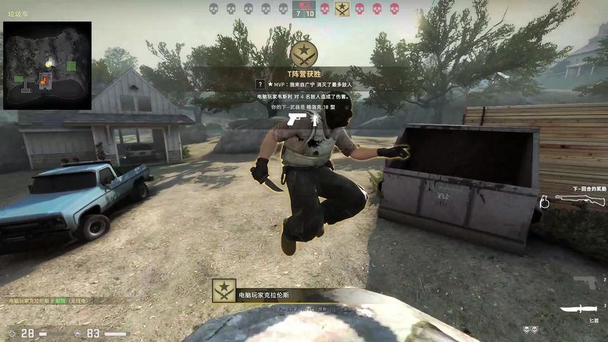 谁能告诉我:国服CSGO:弹道,准星,怎么调,连人机都打不赢.