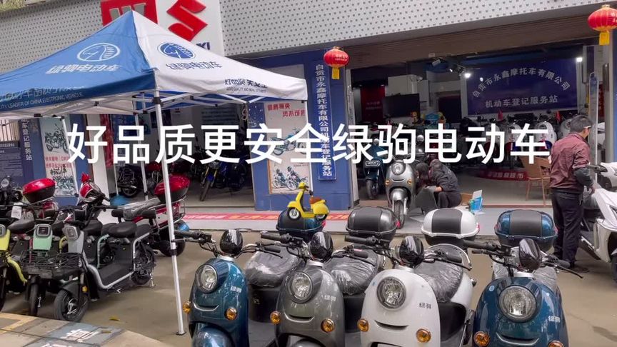 沿滩邵大车行,绿驹电动车续航300里