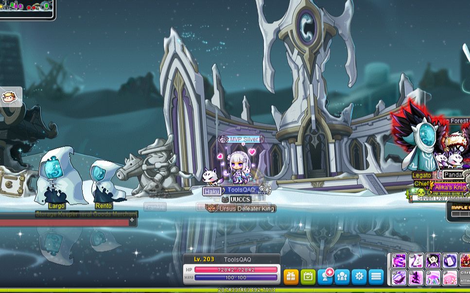 [GMS]国际服冒险岛Reboot区 Magnus prequest/麦格纳斯_老麦的前置 ...