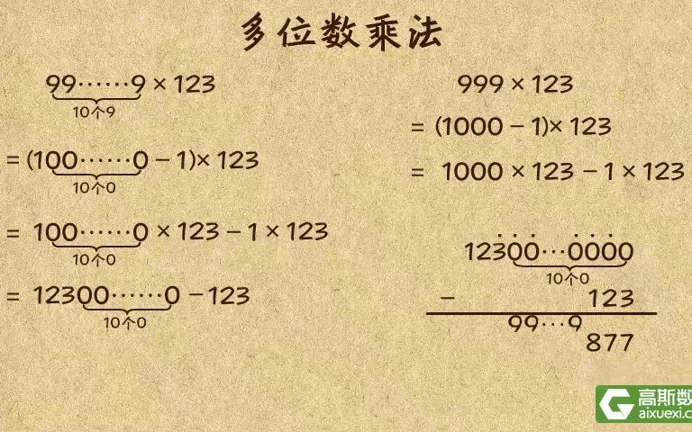 看动画学奥数 —— 多位数加减法巧算