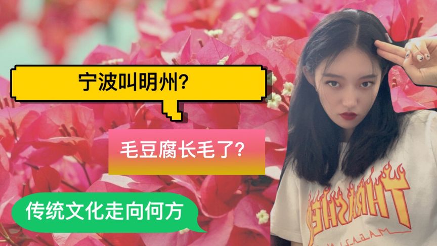 宁波以前叫明州?毛豆腐真的长毛了吗?中国传统文化该何去何从?