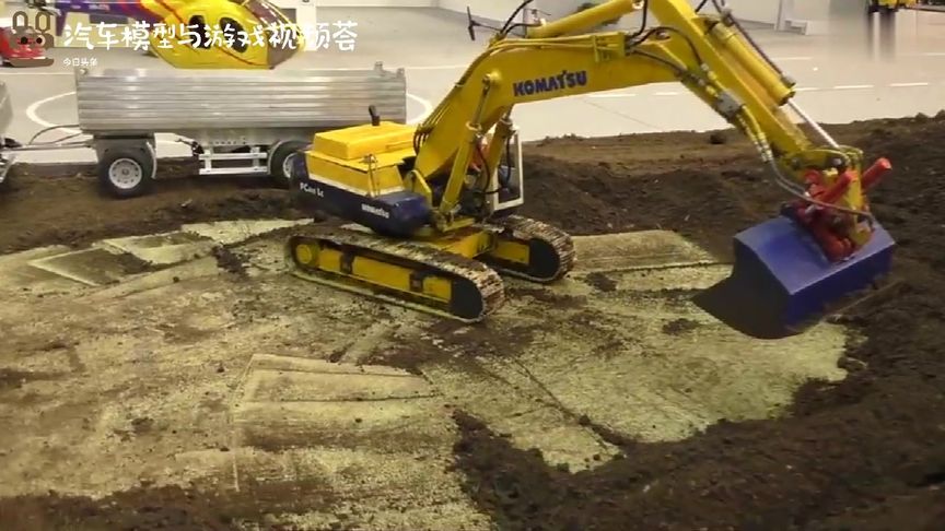 模型——遥控小松PC400LC挖掘机