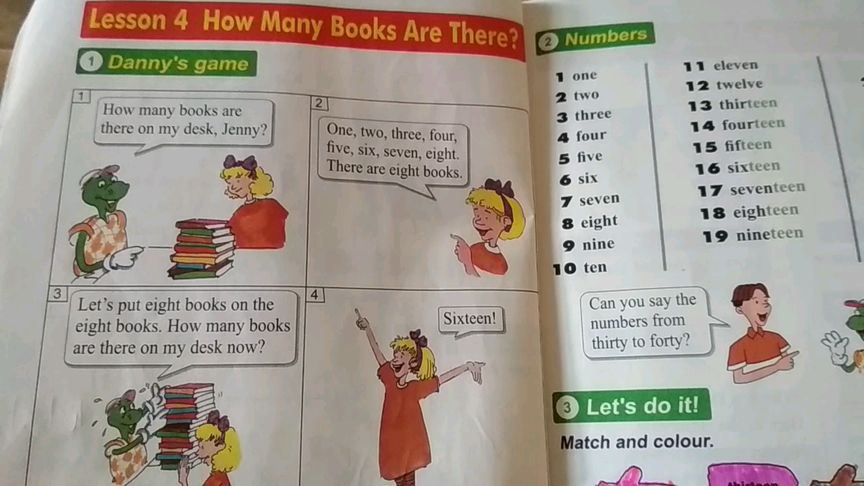 lesson4 How many books are there?