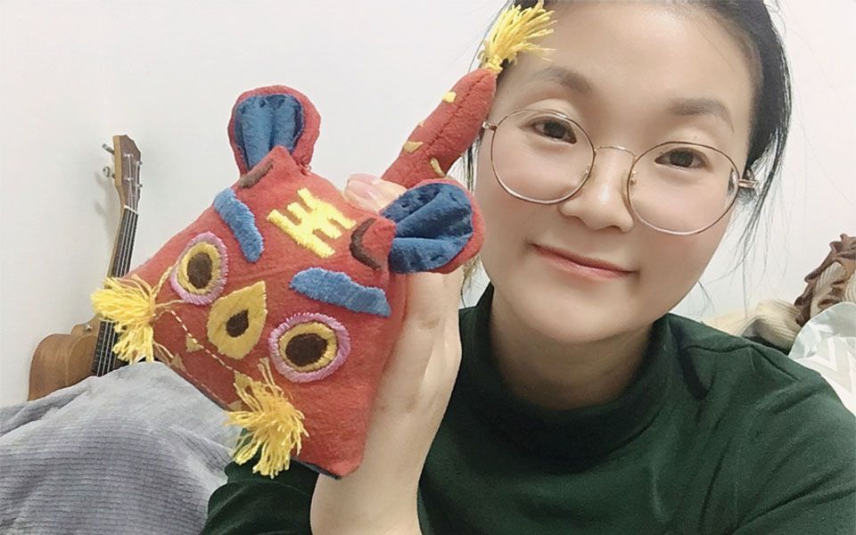 刺绣教程 ▏小时候姥姥给做的布老虎,终于又拥有啦。