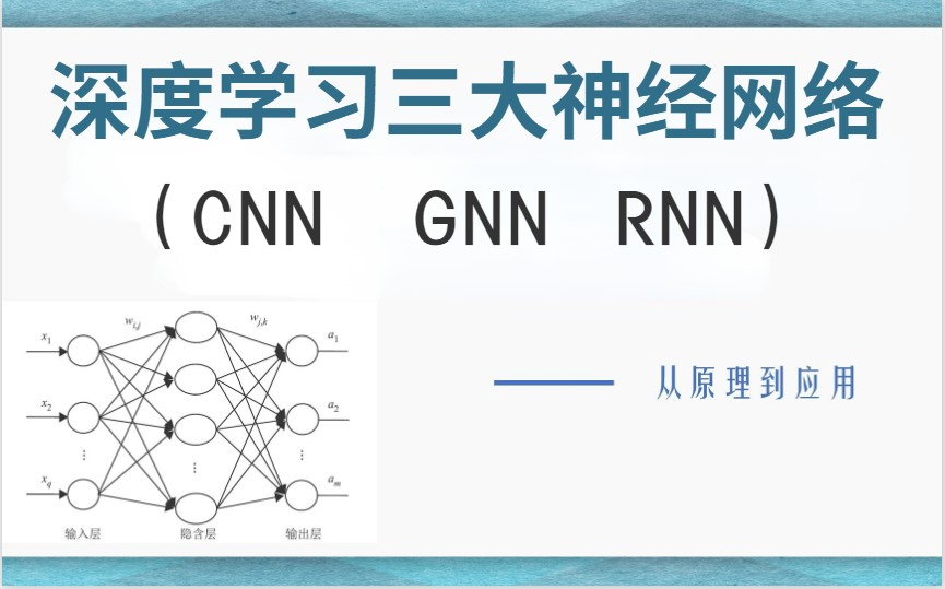 3小时我就学懂了深度学习神经网络入门到实战,多亏了这个课程,看不懂...