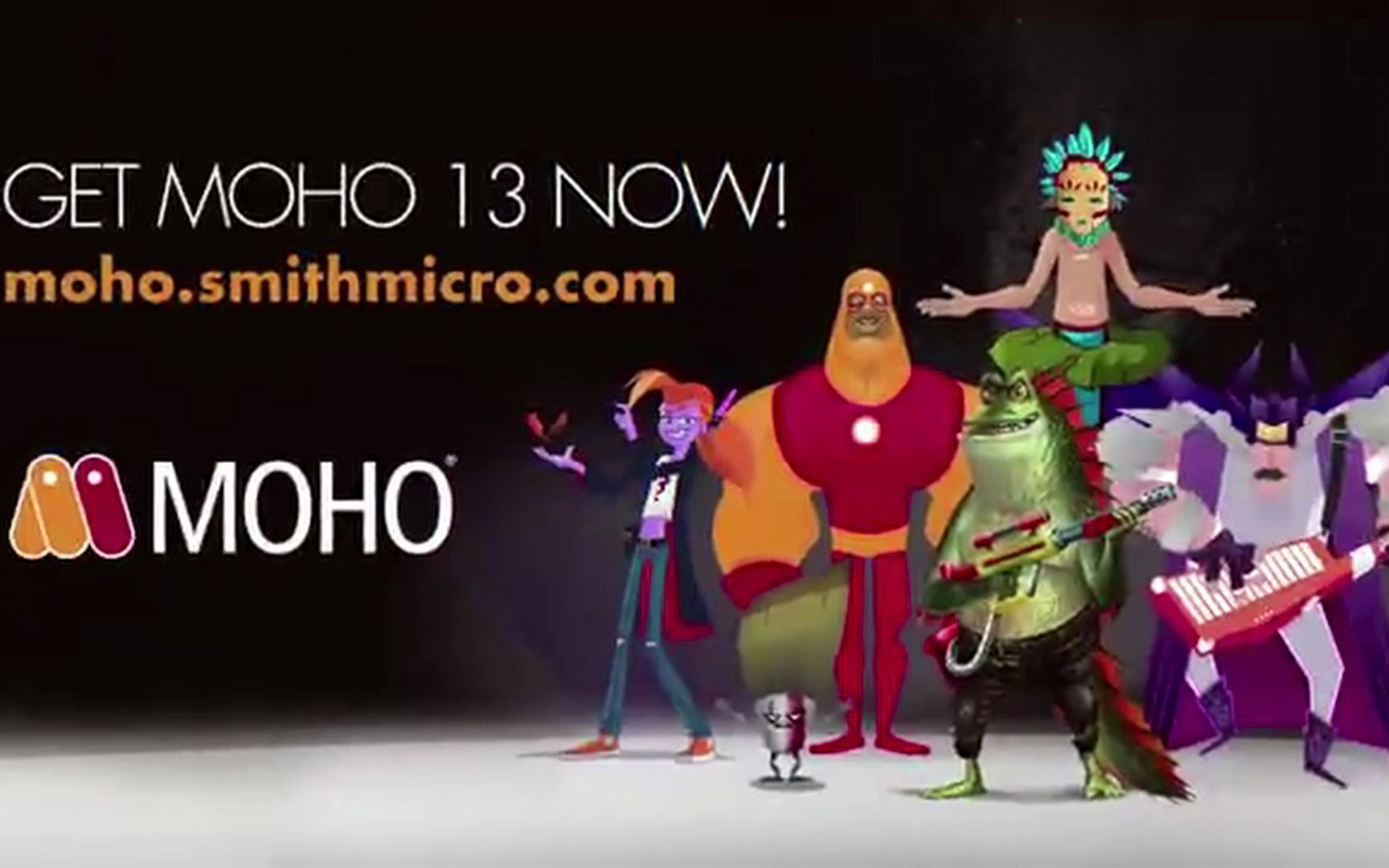二维卡通动画制作软件Smith Micro Moho Pro v13.5 Win中文版