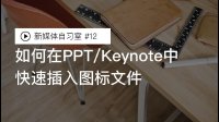 Vol.12 如何在PPT中快速插入图标文件