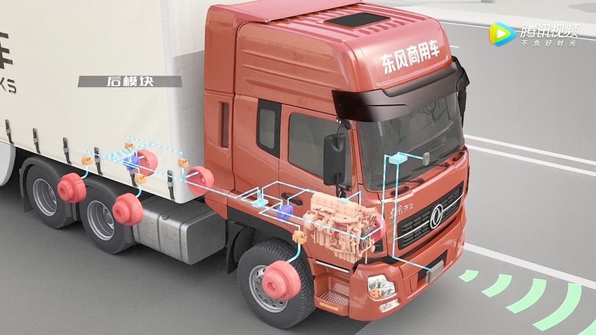 降低货车事故,国产卡车也开始配置会自动刹车的紧急制动系统