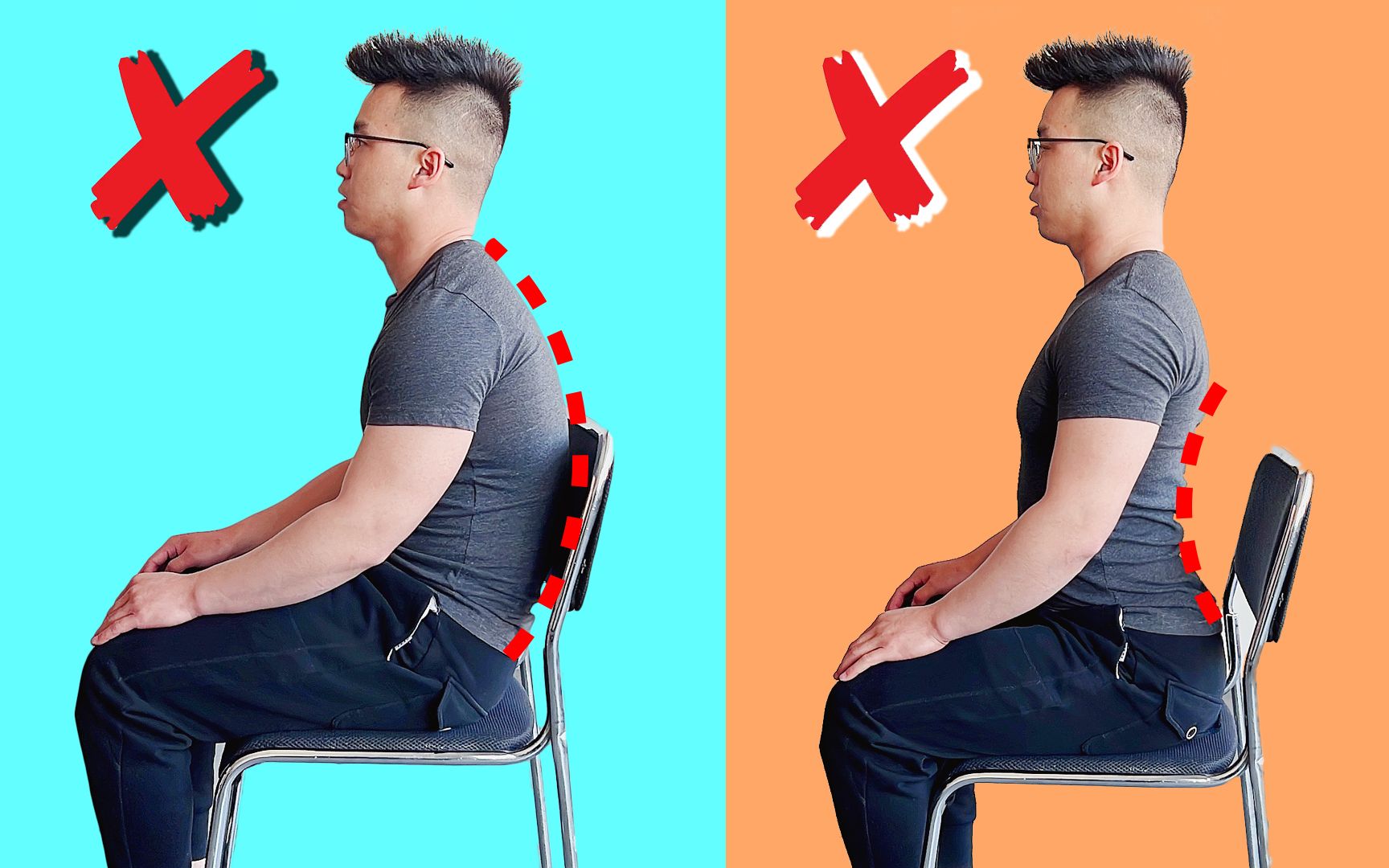 【久坐腰痛】怎么缓解腰酸背痛?教你脊柱最喜欢的坐姿