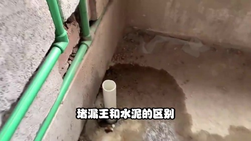 堵漏王可以当水泥用吗