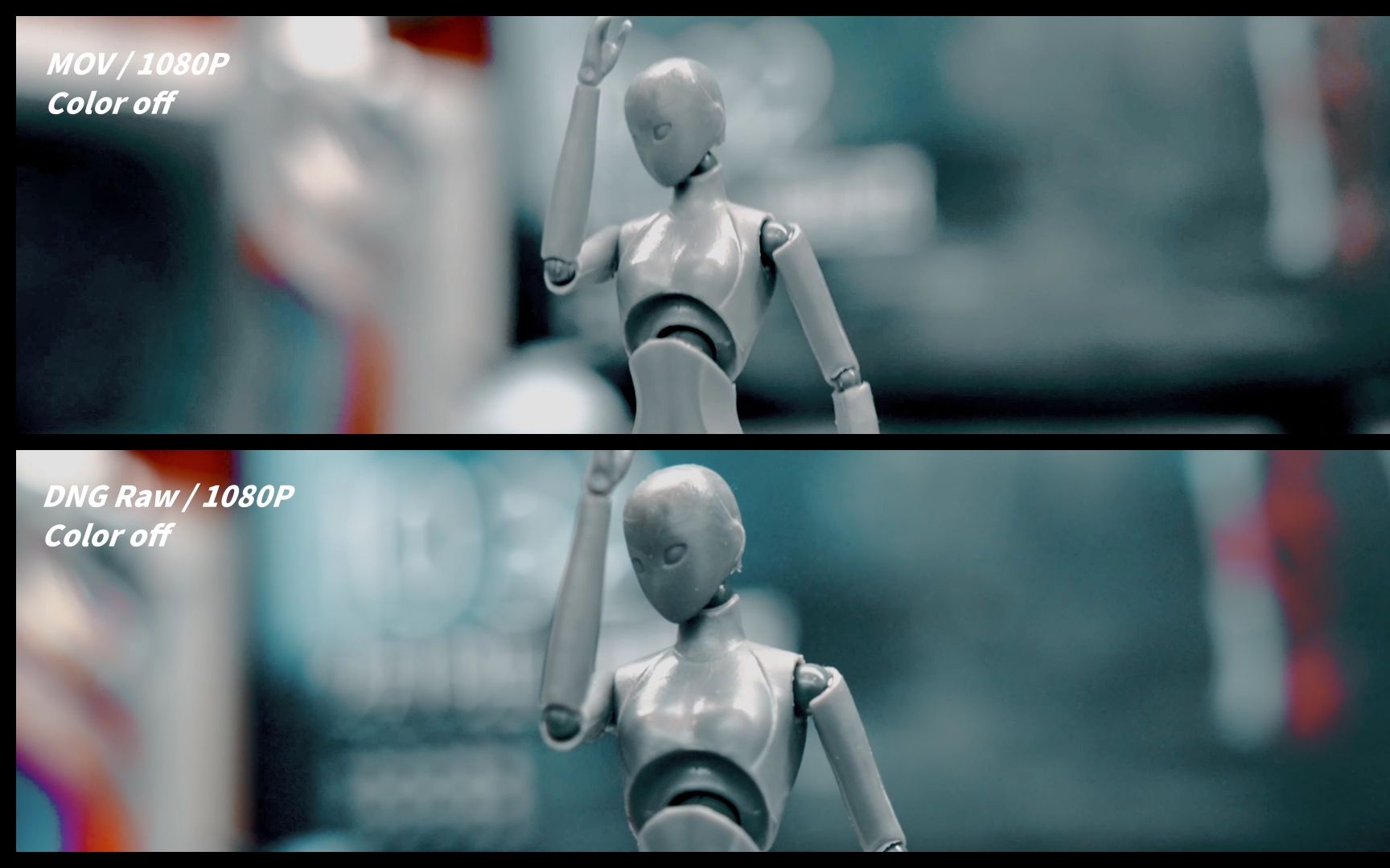 【适马fpL】同源对比Cinema DNG Raw和MOV格式,细节颜色和明暗...