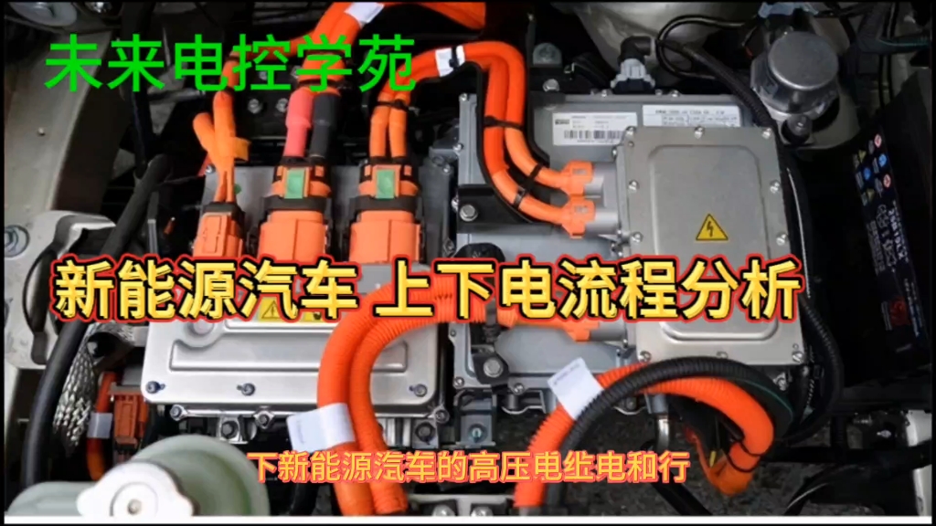 新能源汽车高压电 上下电流程分析, VCU开发培训 BMS MCU TCU ...