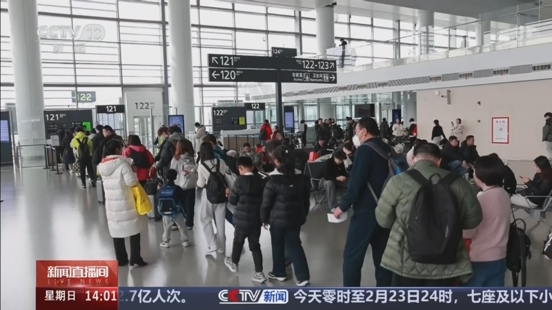 [新闻直播间]春节假期第一天 短途返乡探亲客流增长