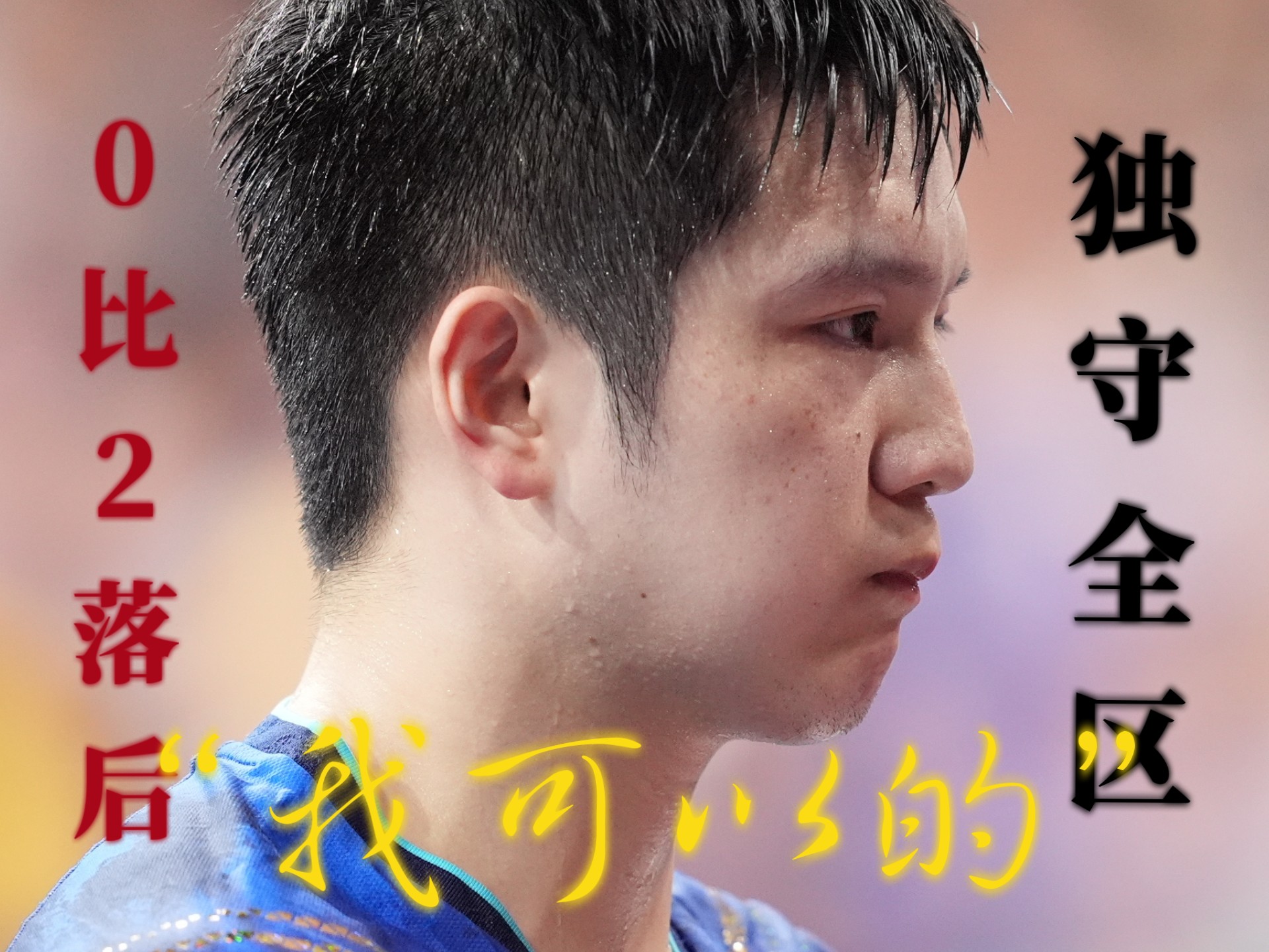 【张本那天有无数种获胜的理由,但他的对手是樊振东】用歌词解读...