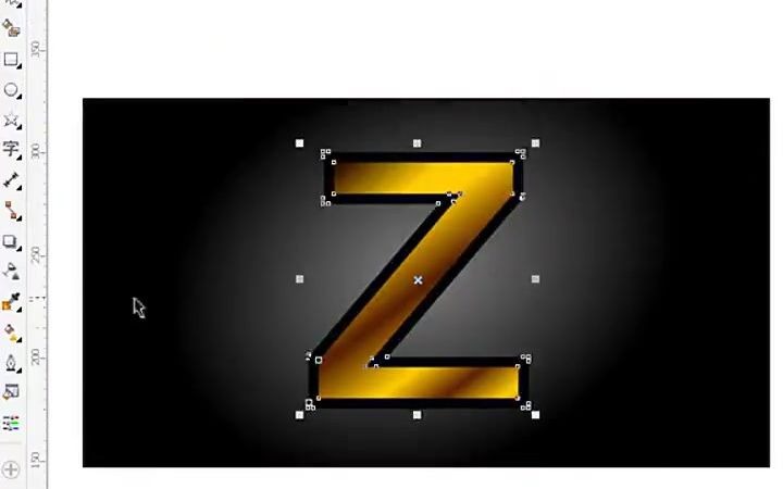 【CorelDRAW新手培训】CDR怎么绘制扭曲八边图形 coreldraw描摹后...