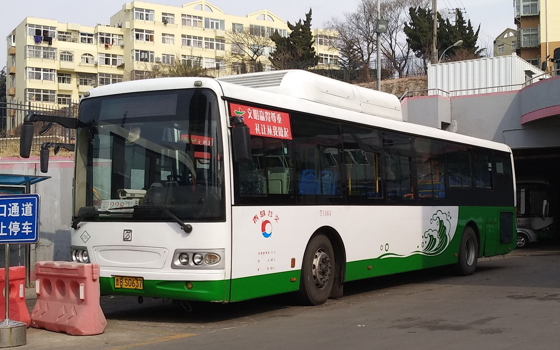 POV 063 青岛公交228路上行(中山路→福州路东小区)全程4倍速POV