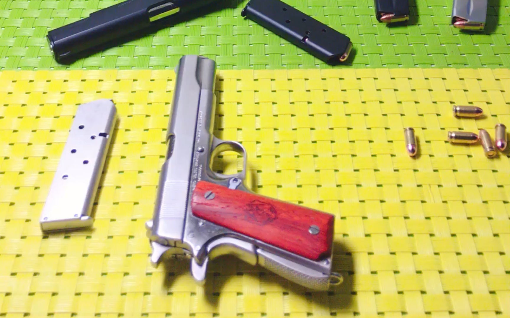 合金军模 M1911A1模型 细节 抛壳动作