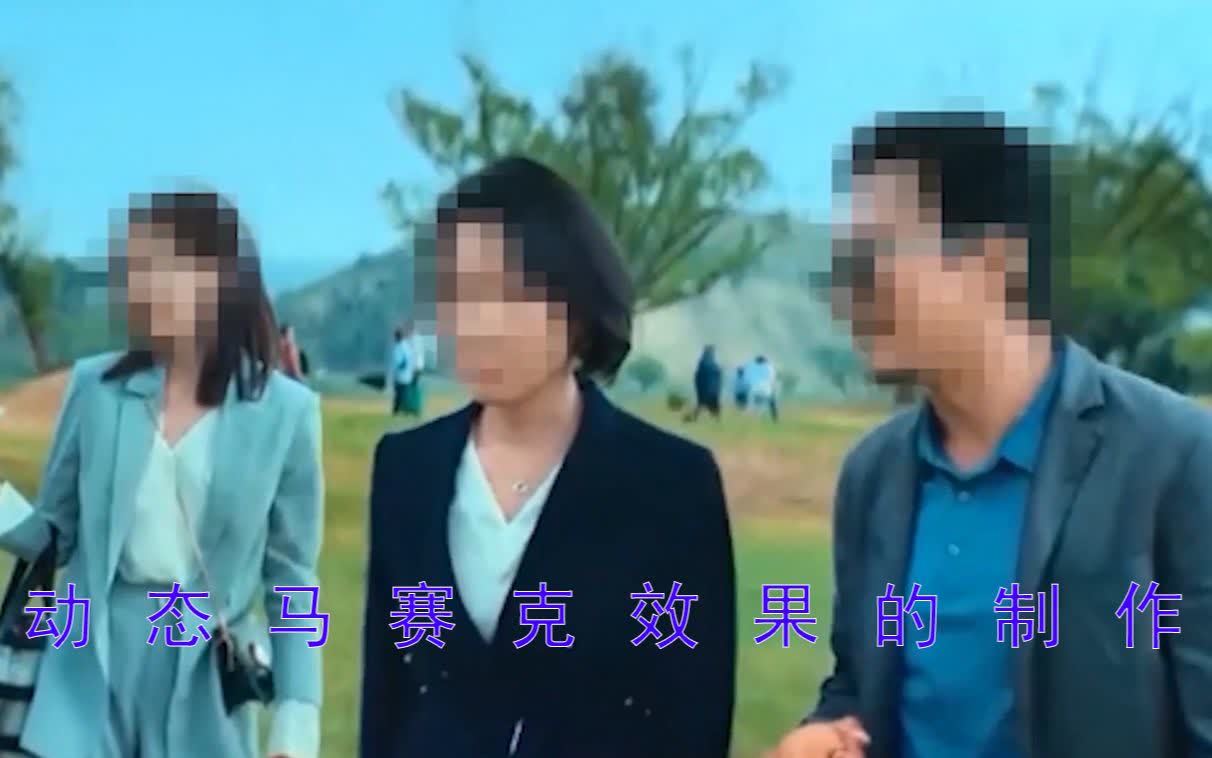 .给视频中打上马赛克 用这个方法很简单 PR