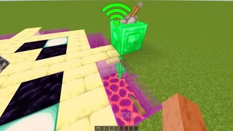 我的世界:WiFi信号强弱对比相同位置的不同画质