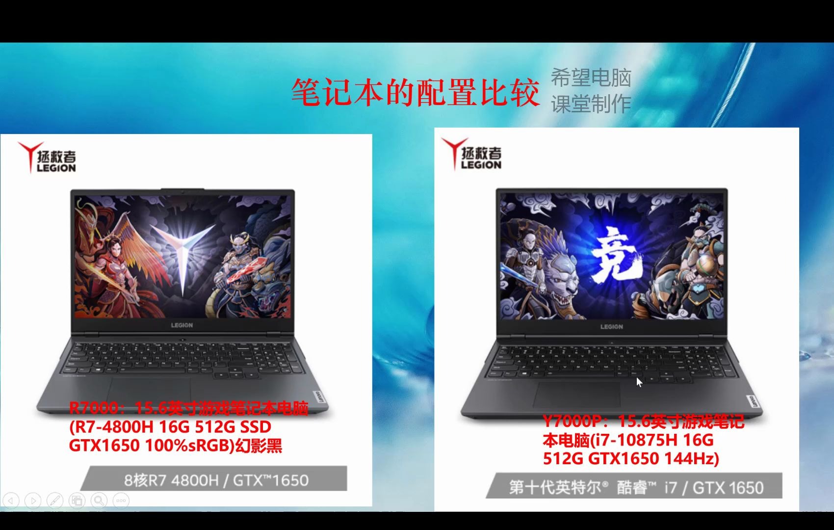 认识笔记本的配置