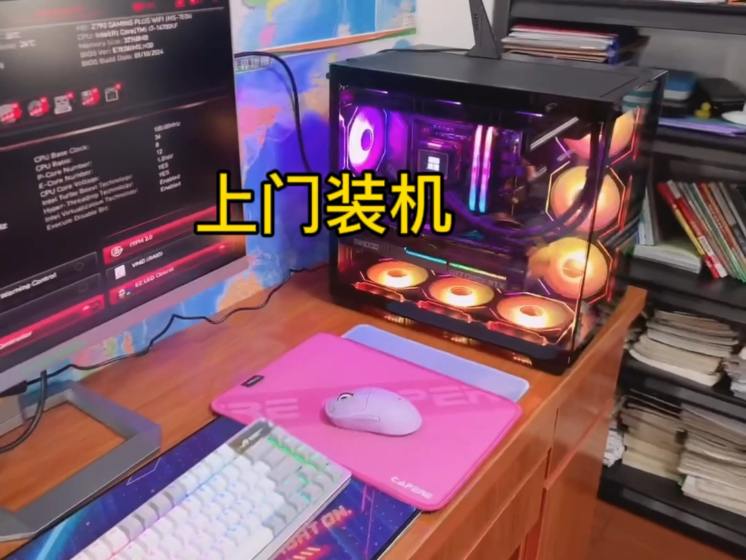 机箱9个风扇怎么接线,电脑装机走线怎么美观,看如何把9把风扇塞进你...