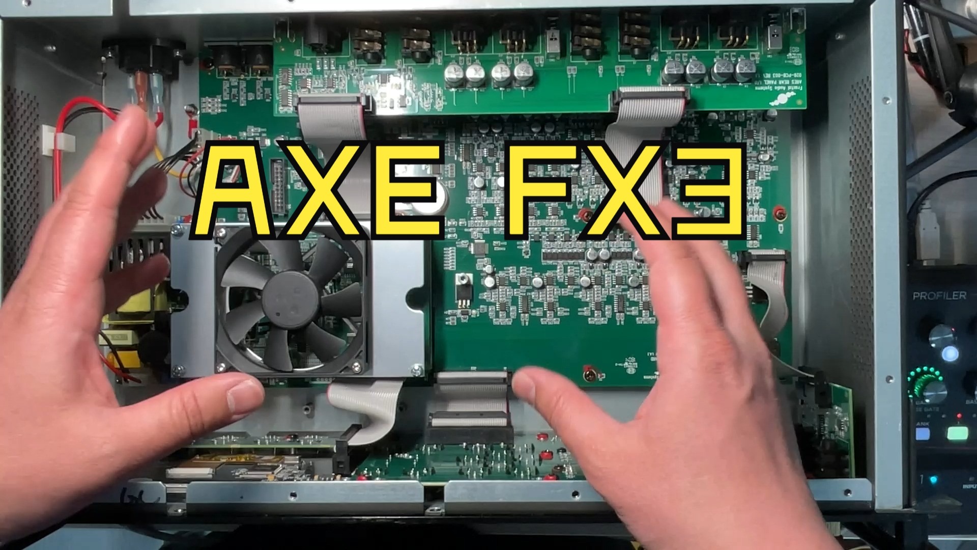 AXE FX3 坏了吗 FX3 FM3 声音一样吗 拆解视频 落灵 重生 电脑效果器...