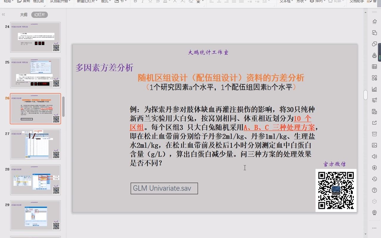 SPSS分析多因素方差分析