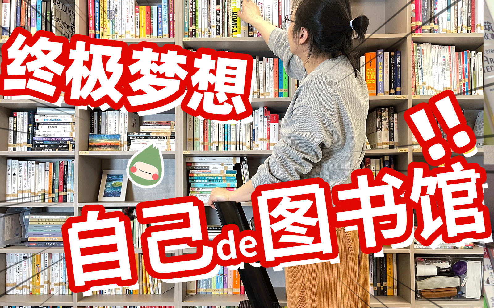 住在图书馆是什么体验?打造自己的图书馆藏系统