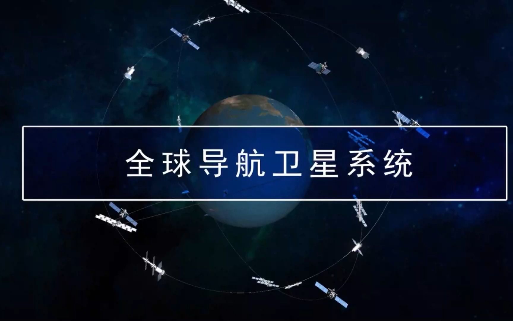 【物理必修1】全球导航卫星定位系统GPS北斗卫星动画 示范实验试验...