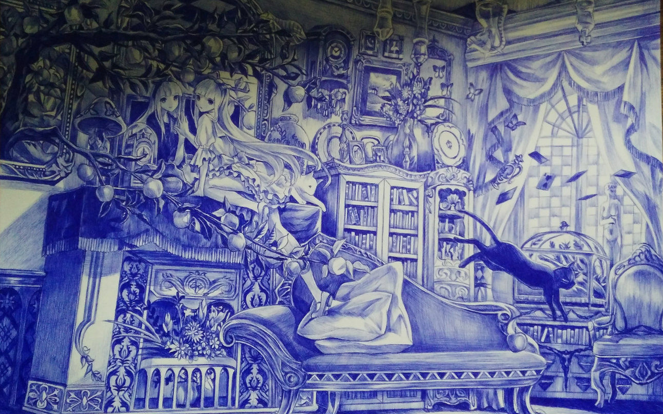 【砍手系列】教你如何用圆珠笔加特效3