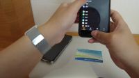 苹果手机、手表公交卡演示
