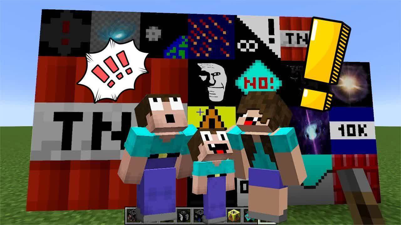 魔哒解说我的世界超级TNT模组 玩到电脑快崩溃了!!