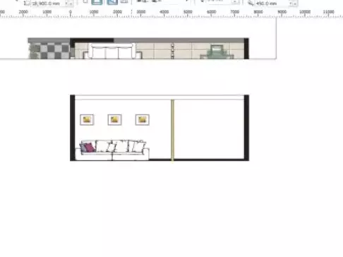 室内设计CorelDRAW画立面图,室内设计CorelDRAW彩图,CorelDRAW...