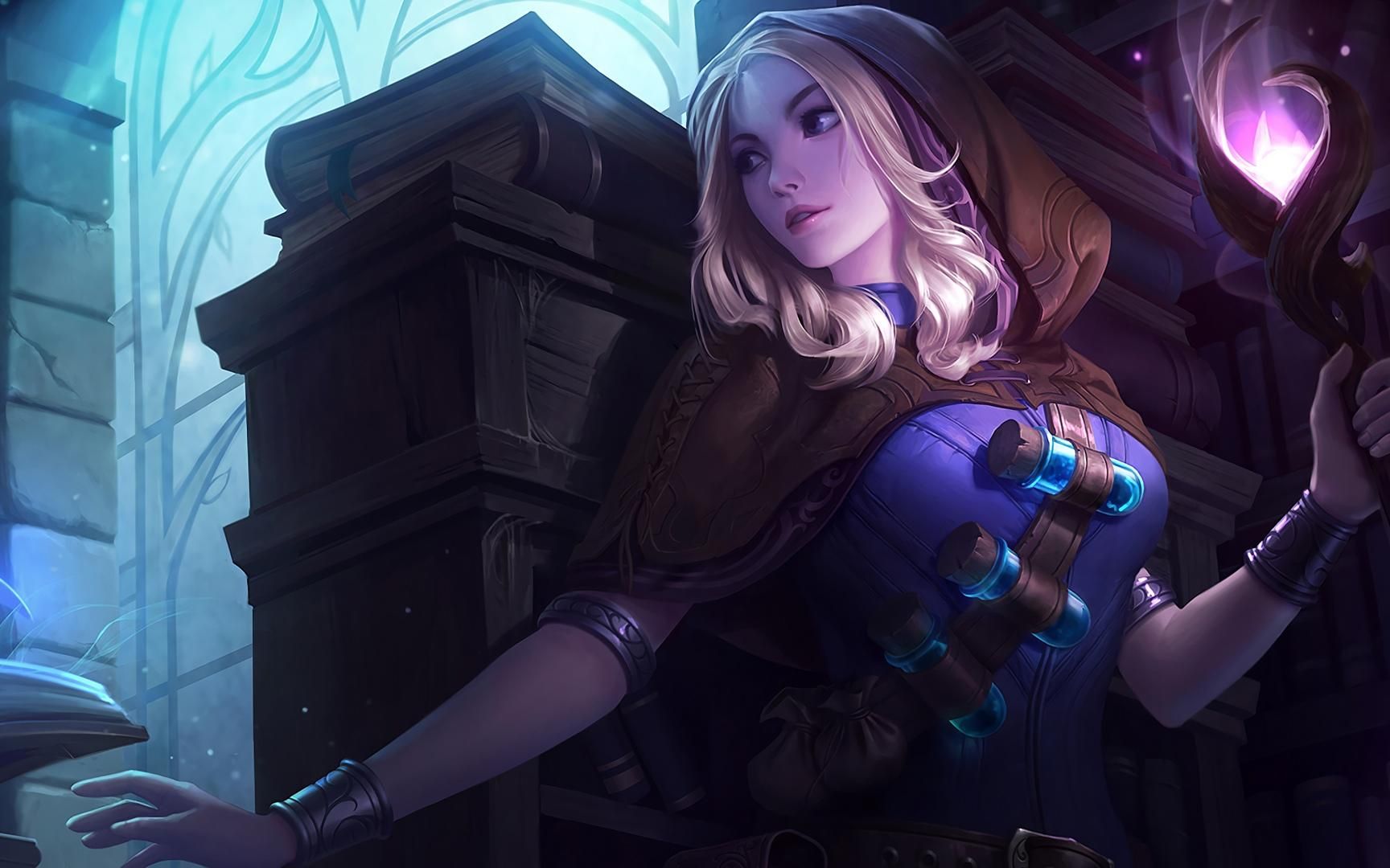 《英雄联盟》游戏角色建模·zbrush拉克丝手办雕刻