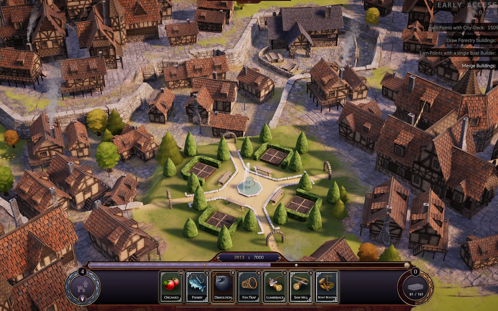 规划土地合理建设[没有战斗的文明]《愿景之城》STEAM试玩实况_...