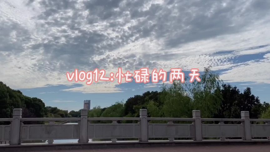 vlog12:忙碌了两天终于完成任务～ 祝我闺女实习顺利!
