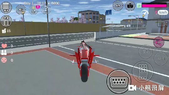 飙车搞笑模式,想要玩樱花校园的就在4399游戏盒下载哦