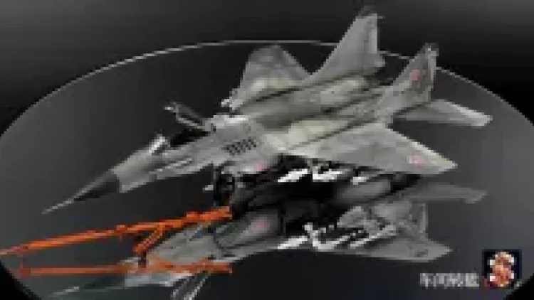 PLASMO模型教室72比例俄罗斯空军米格MiG-29支点SMT早期版!又爱...