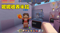 迷你世界灯灯小剧场 第77集 妮妮想收养半拉,可我发现她不对劲,收养另...