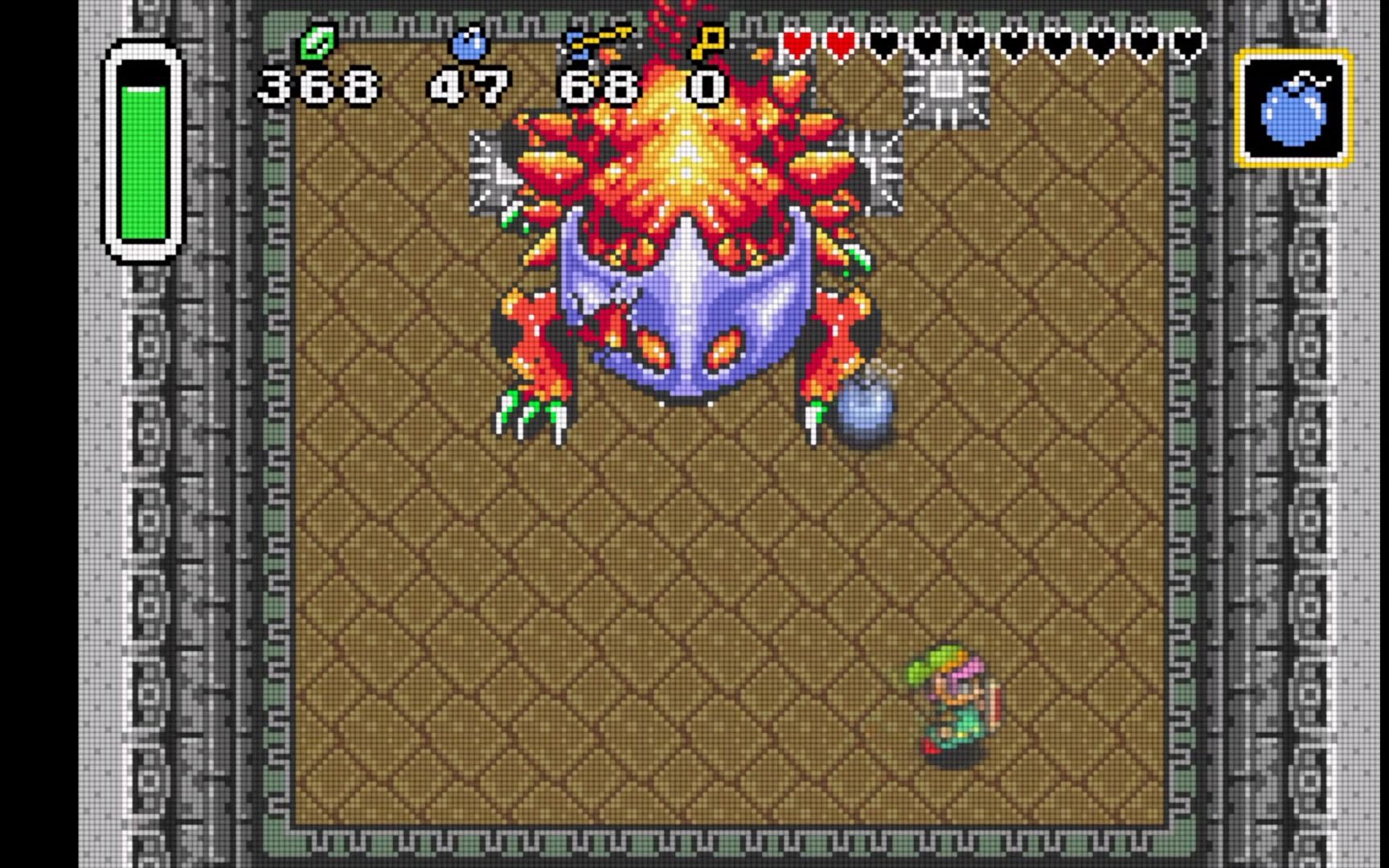 GBA 《塞尔达传说:众神的三角力量&四支剑》第六章 黄金大陆 迷宫1...